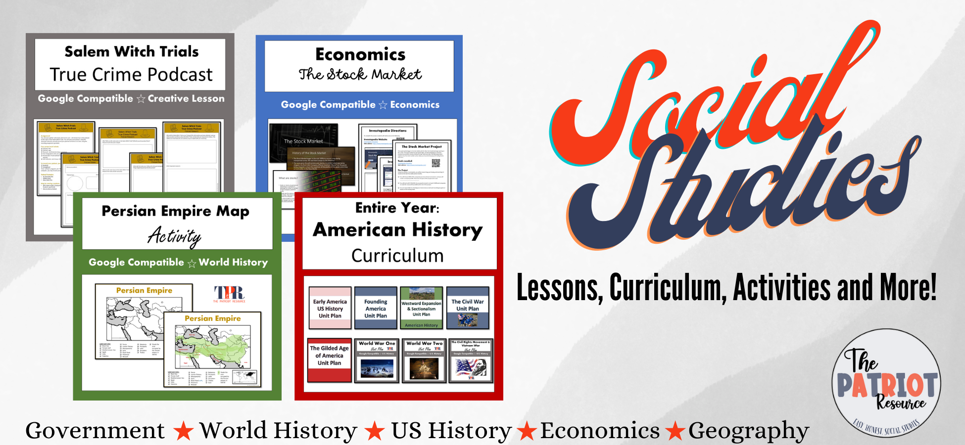 Easy, Honest Social Studies.